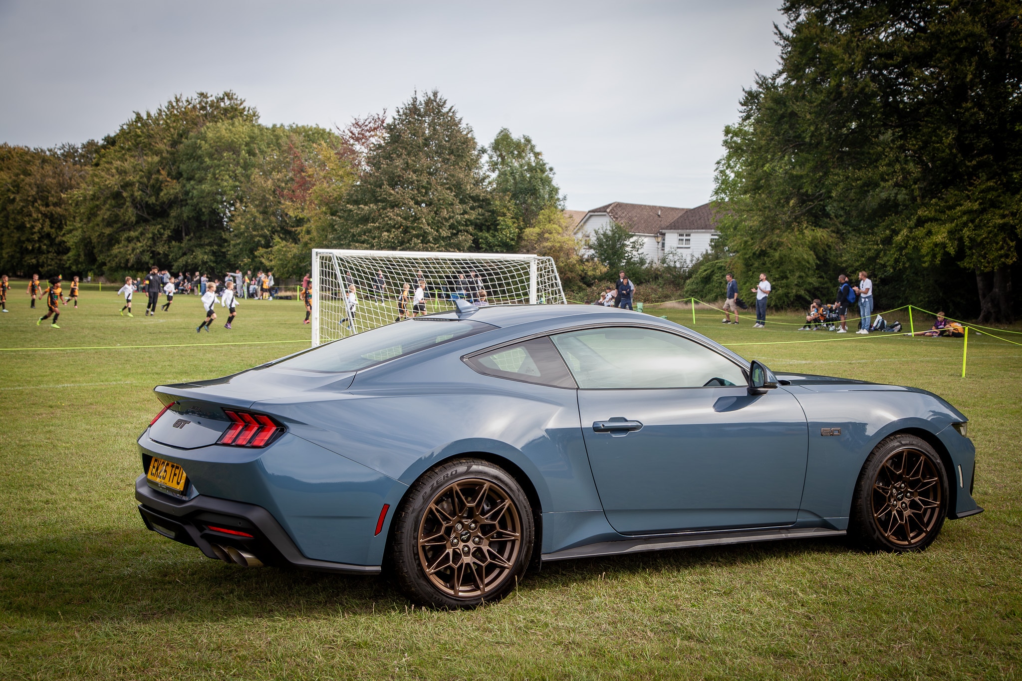 Match of the Day: Mustang Supports Young Footballers
