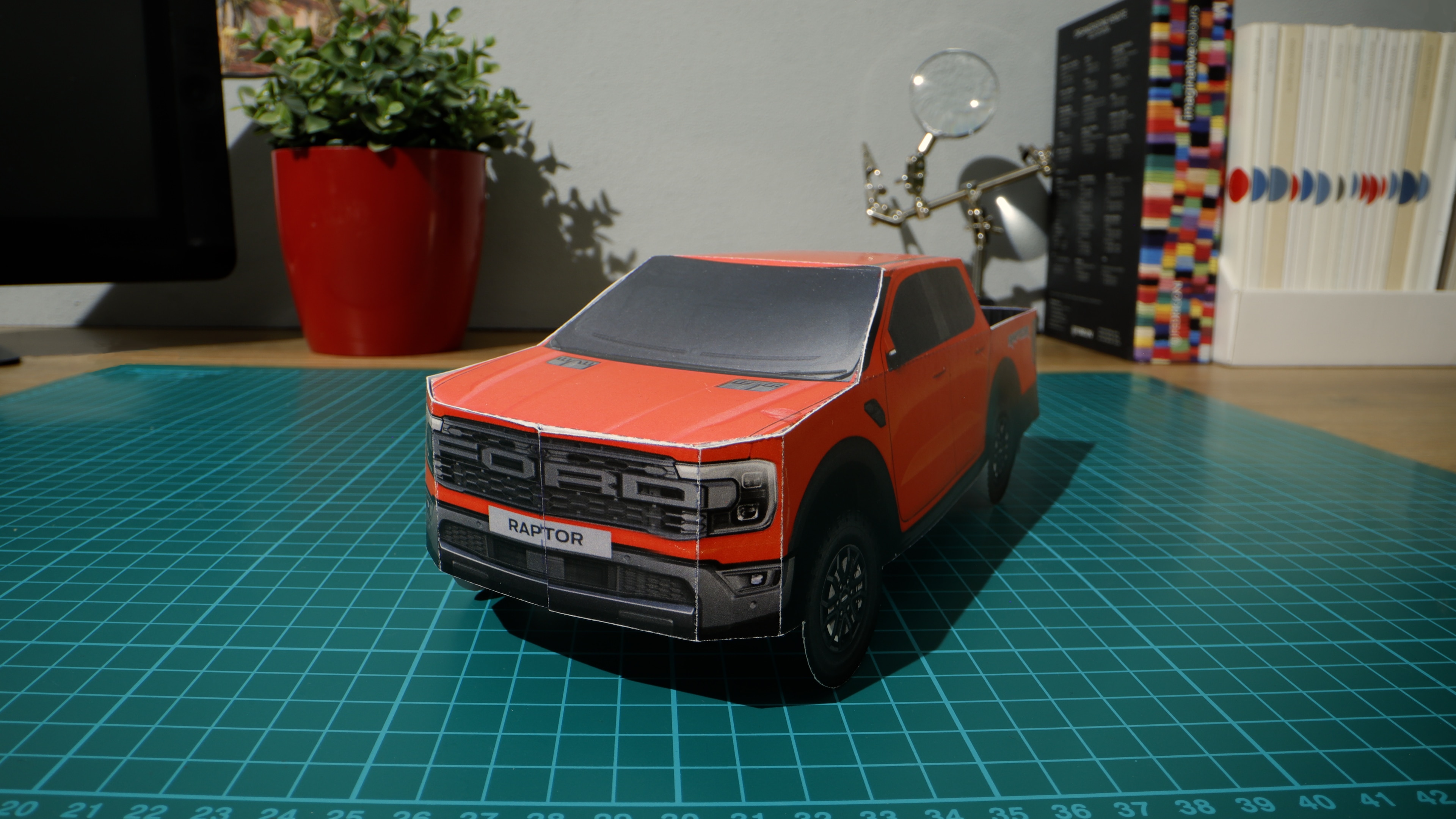 RangerRaptorArt Make Your Own Paper Ranger Raptor