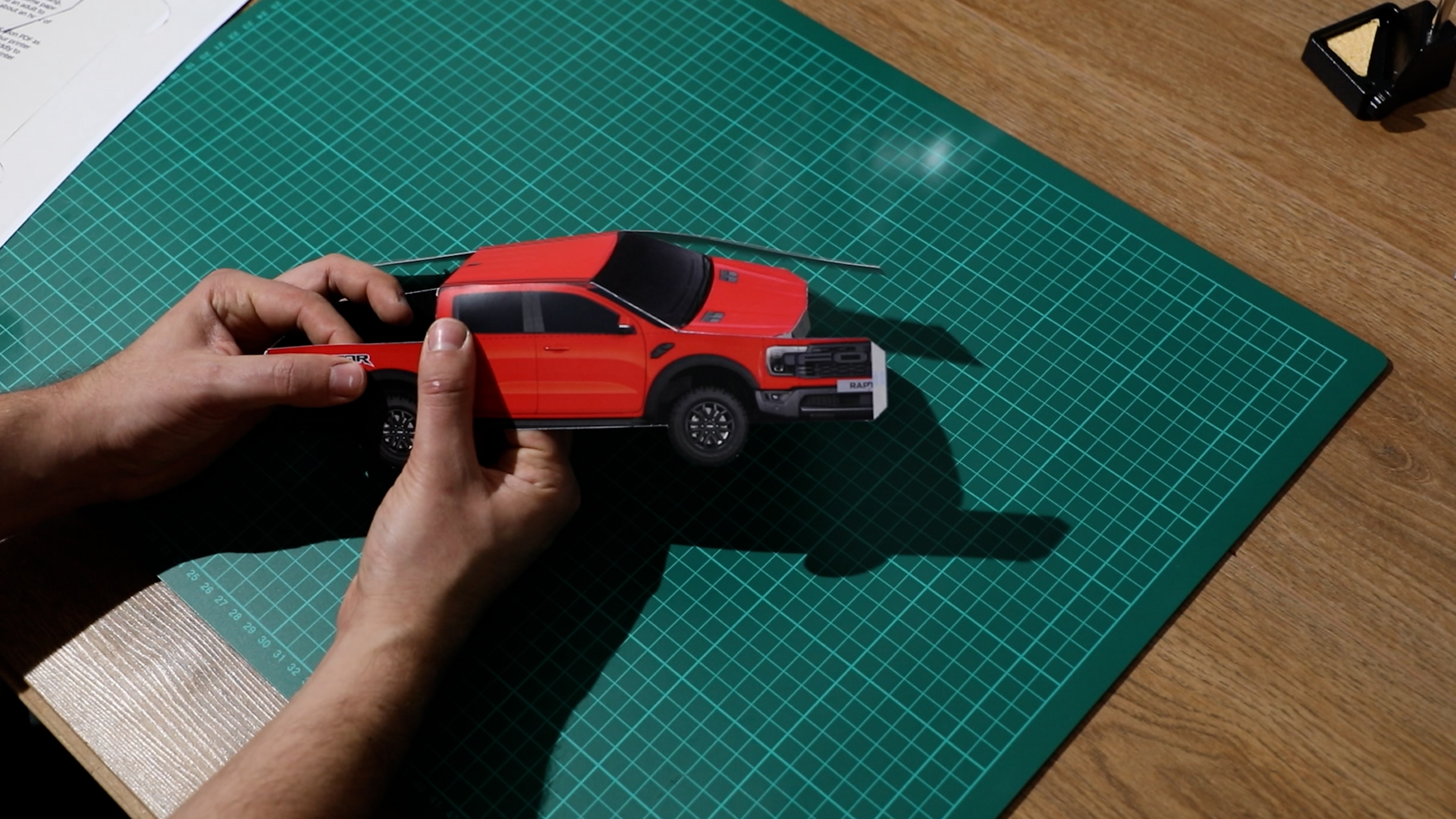 RangerRaptorArt Make Your Own Paper Ranger Raptor
