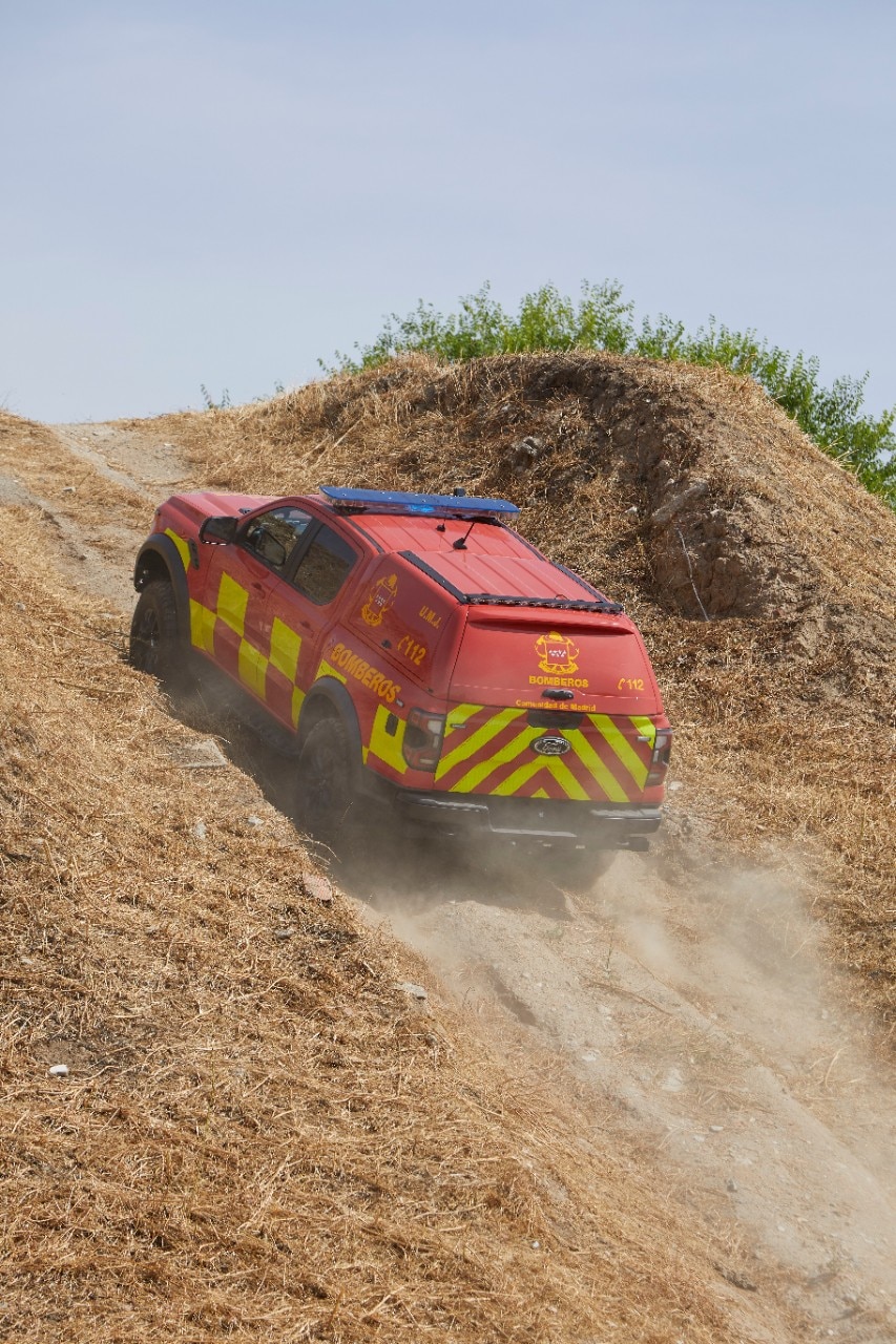 Rally Ace Gives Madrid Fire a Ranger Raptor Lesson
