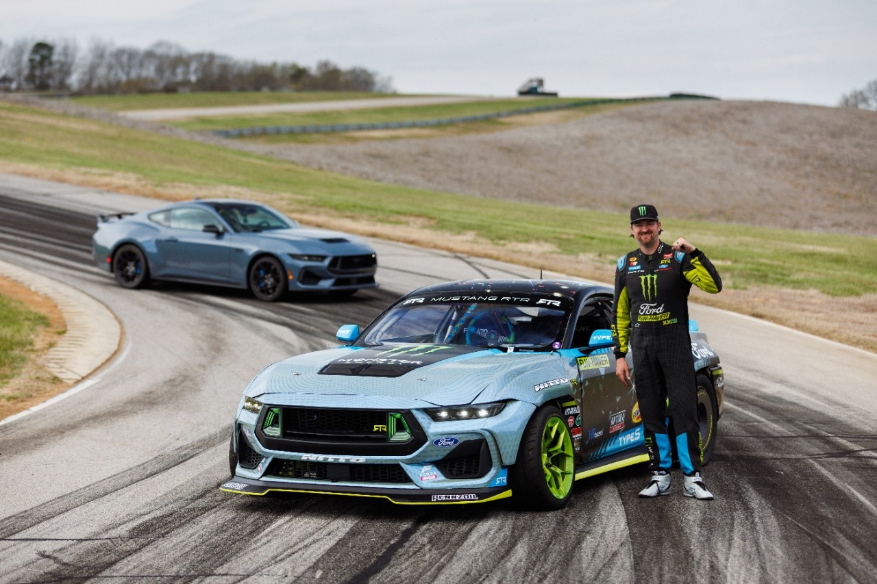 Ford and RTR Reveal All-New Mustang Formula Drift Competition Vehicles; Vaughn Gittin Jr ...