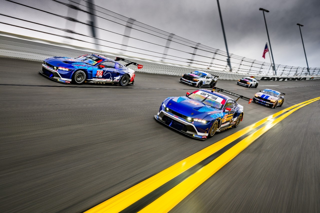 All-New Ford Mustang GT3 and GT4 Race Cars to Compete at Daytona