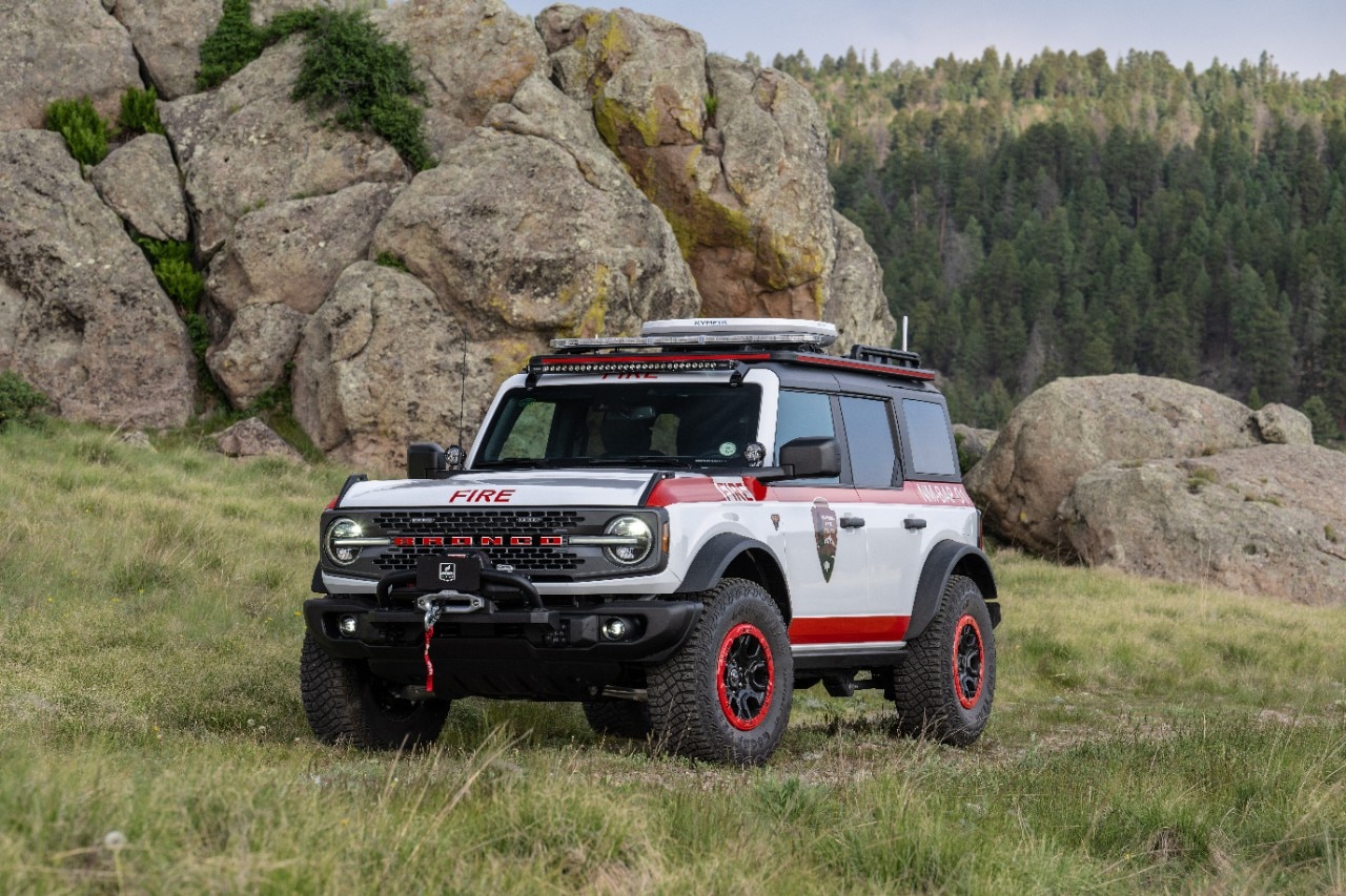 Ford Donates Bronco Wildland Firefighting Command Rig to National Park ...