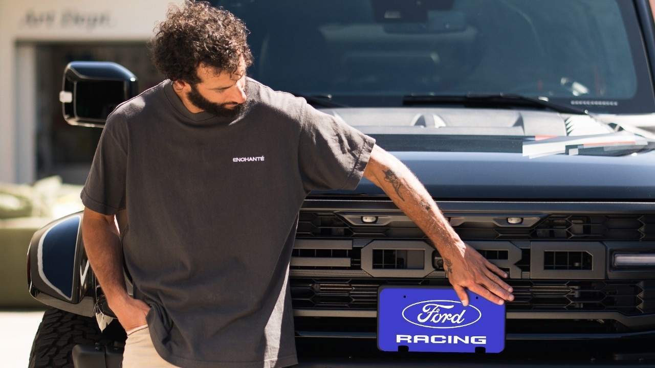 Daniel Ricciardo Becomes Global Ford Racing Ambassador